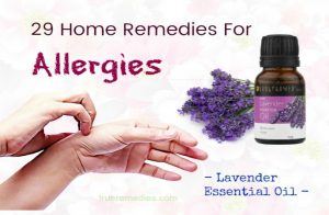 29 Home Remedies For Allergies To Dust, Pollen, Food & Sting